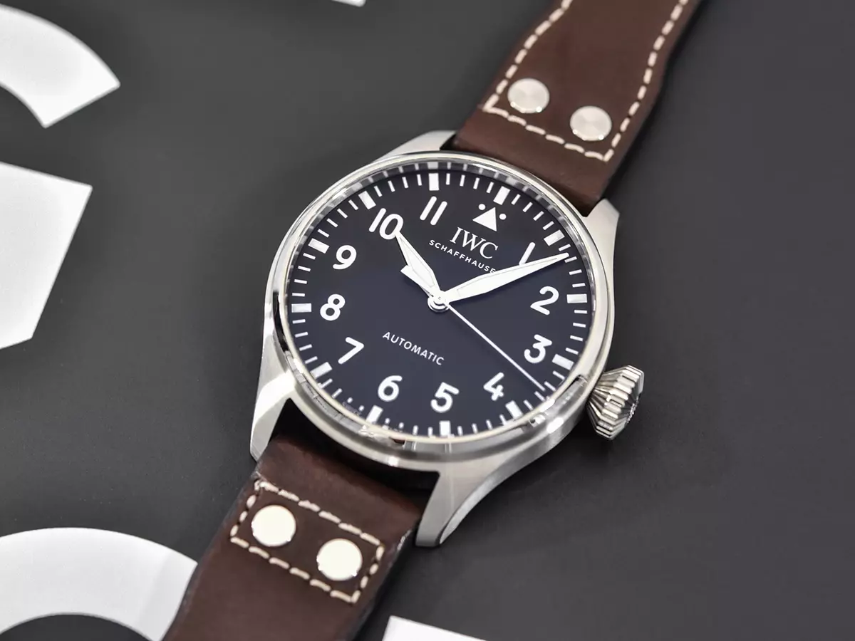 2021eko Gabonetako oparien gida - iwc big pilot 43 maitalea