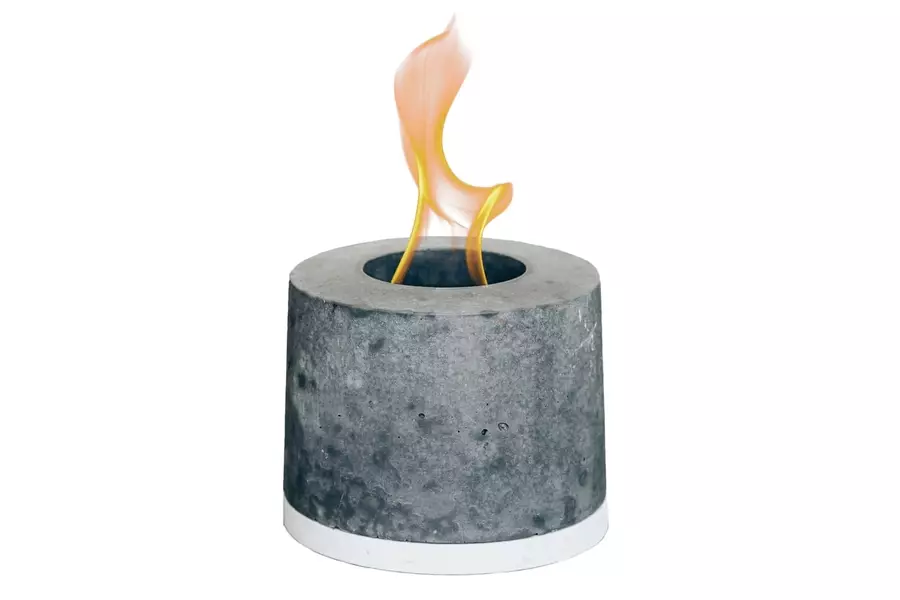 FLIKR Fire Personal Concrete Fireplace