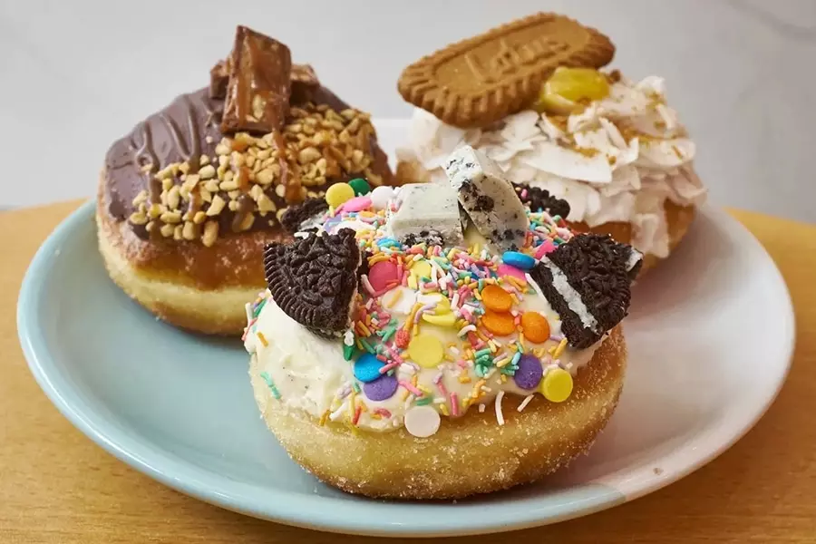 16 donuts is fearr i Melbourne chun do ghlónrú a fháil ar bistro morgan