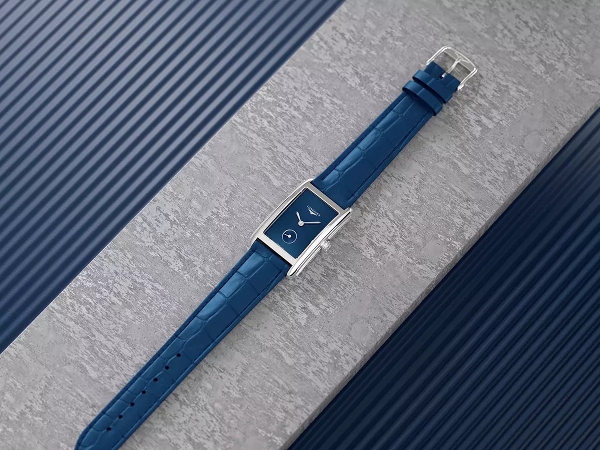 Longines dolcevita blå