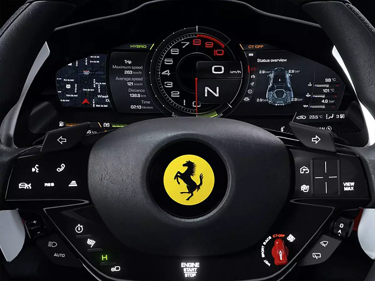 Ferrari purosangue katumaasturi