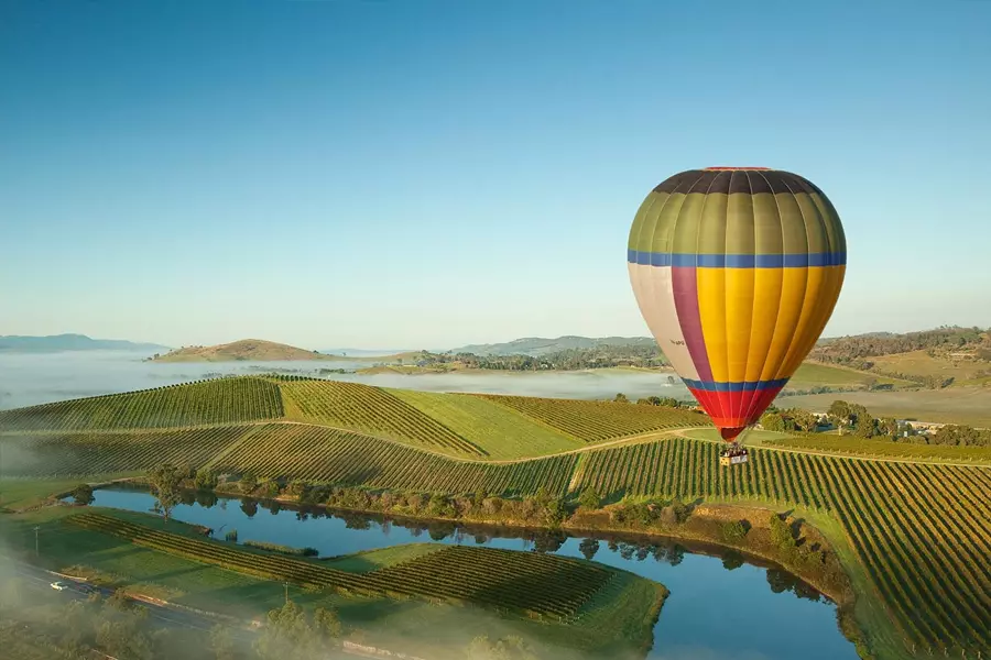 Yarra Valley varmluftsballonflyvning