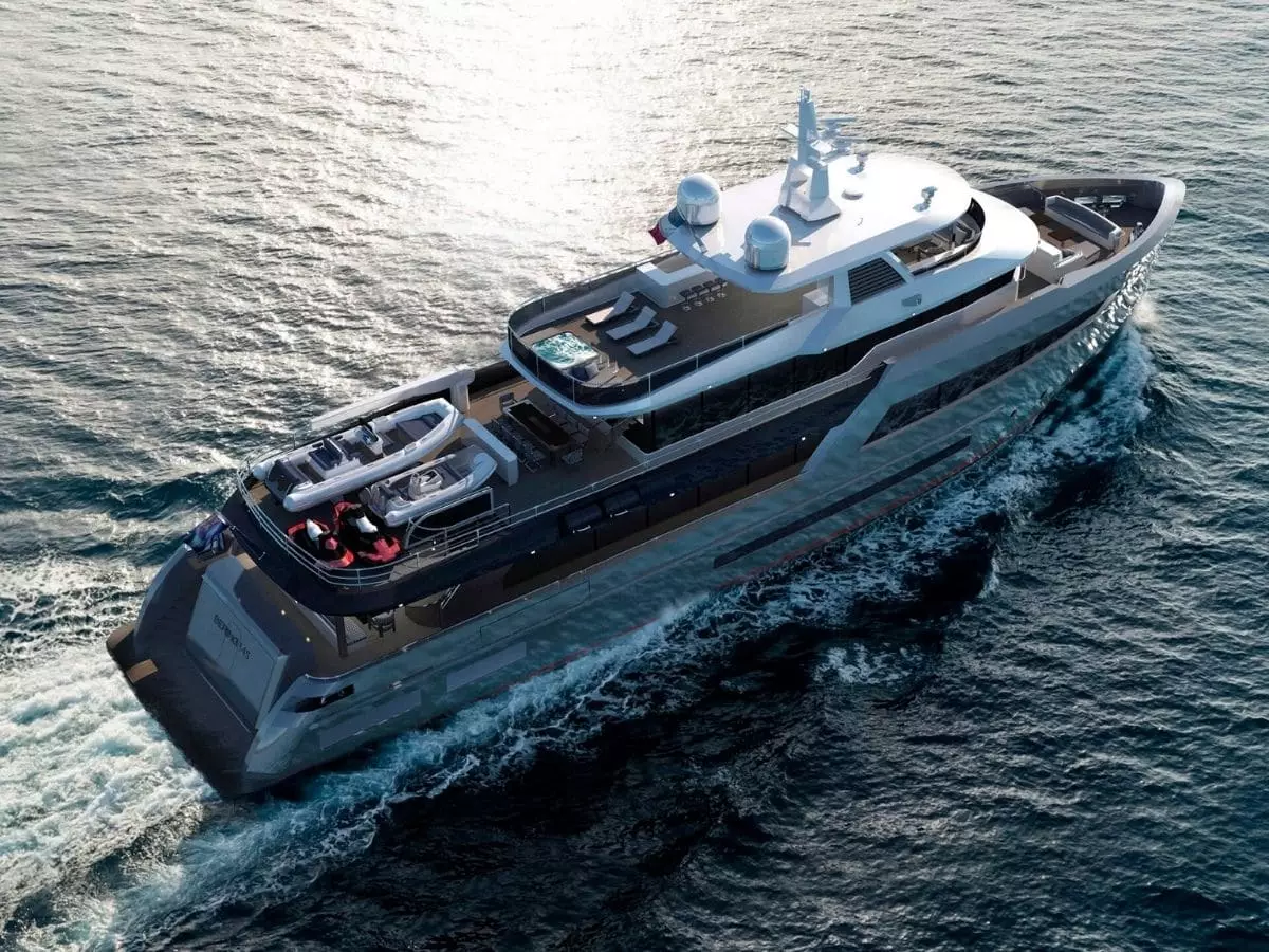 Bering's B145 Explorer Superyacht Люкска чыга