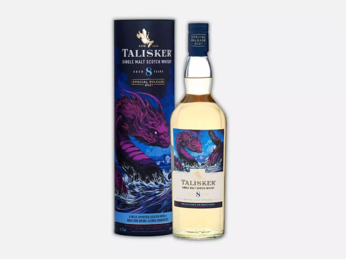 Diageo സ്പെഷ്യൽ റിലീസ് 21 talisker8 70cl ബോട്ടിൽ ibc 1 1