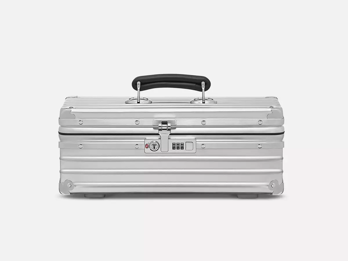 8 rimowa մեկ շշի պատյան արծաթագույն