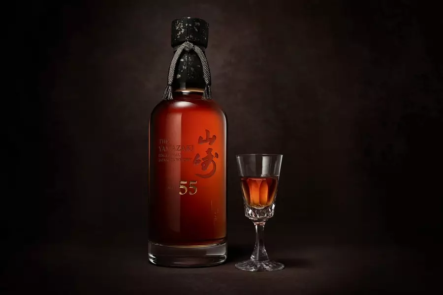 Whisky Yamazaki 55 taona