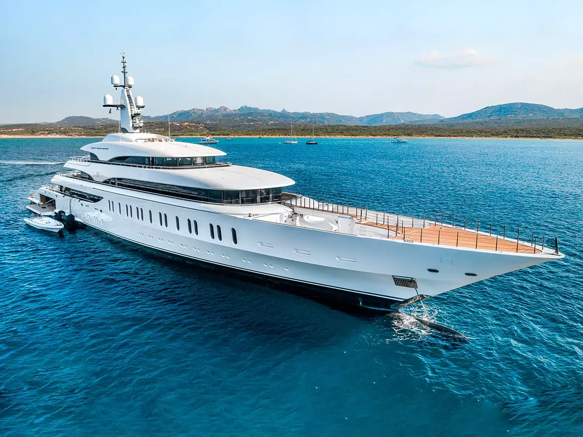 Superyacht James Packer IJE ar Díol