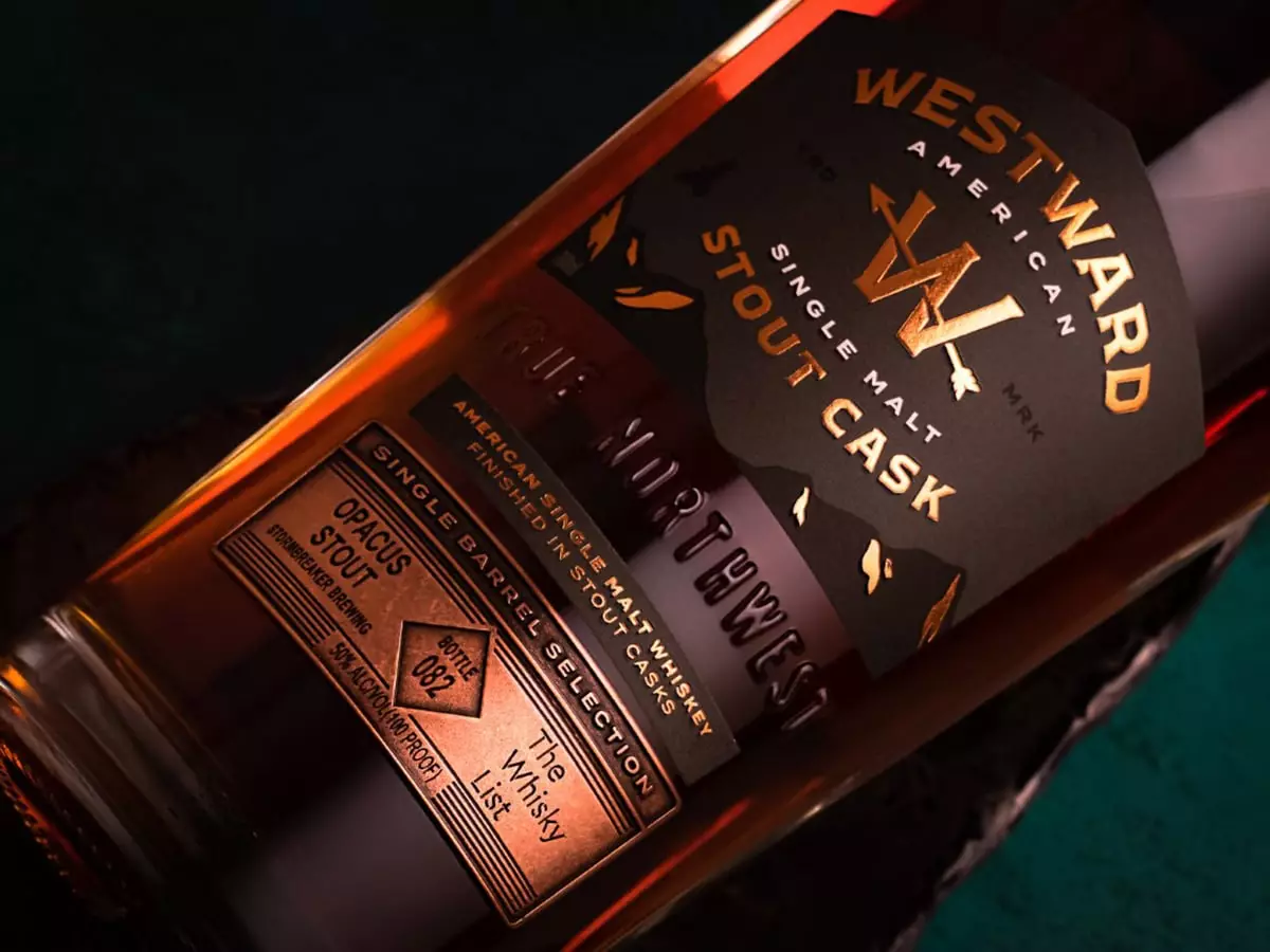 2 st västerutgående whiskyopacus stout fat