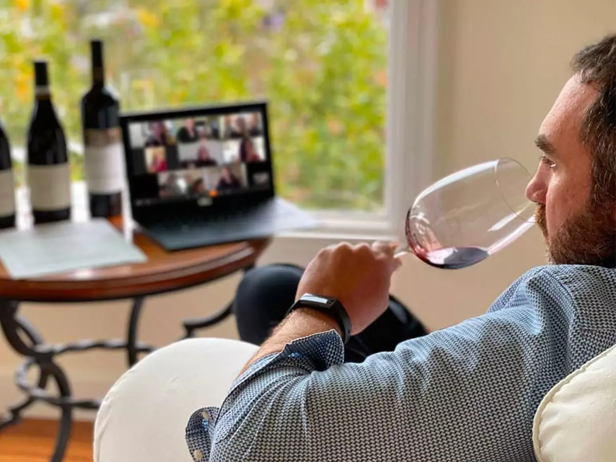 Omogućite Burge virtualno kušanje vina