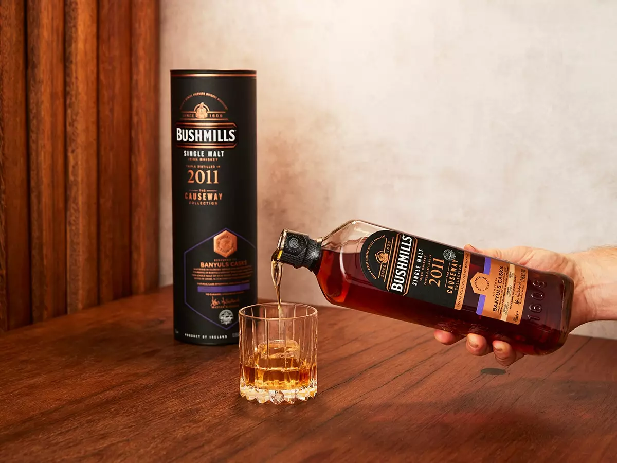 Bushmills 2011 banyuls бөшкесінің аяқталуы