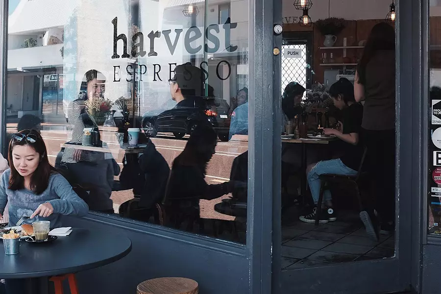 Kafe Kedai Kopi Espresso Harvest di Perth