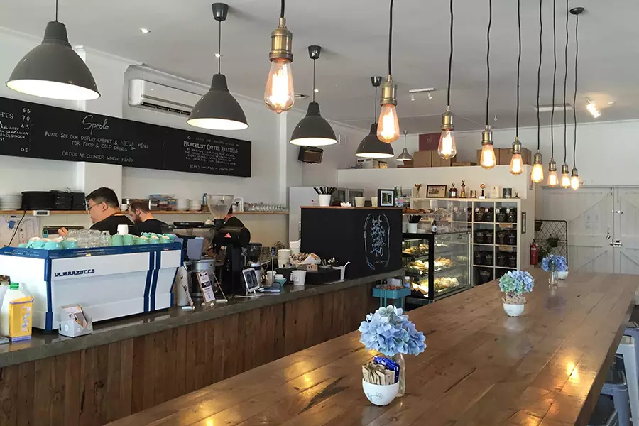 Shagunan Kafe na Sprolo Cafes Perth