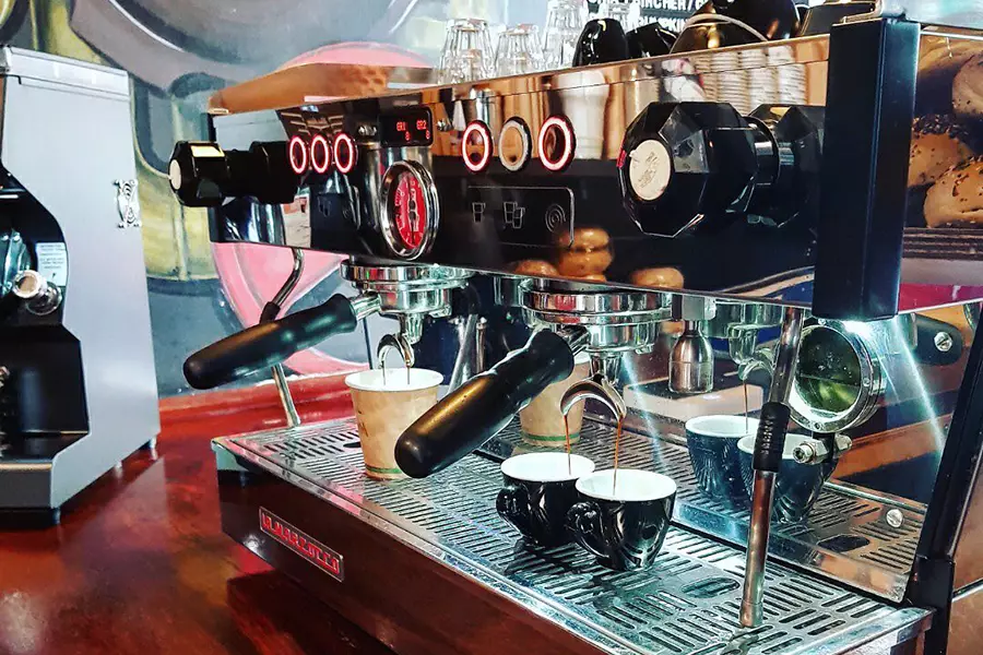 Хөдөлгүүрийн өрөө Эспрессо кофены дэлгүүр Кафе Перт