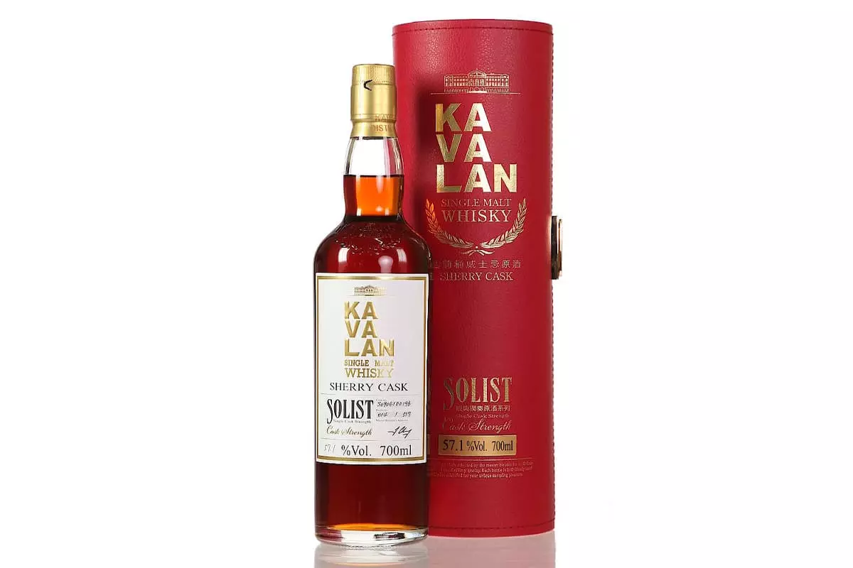 Kavalan solist oloroso sherry single cask erősségű single malt whisky