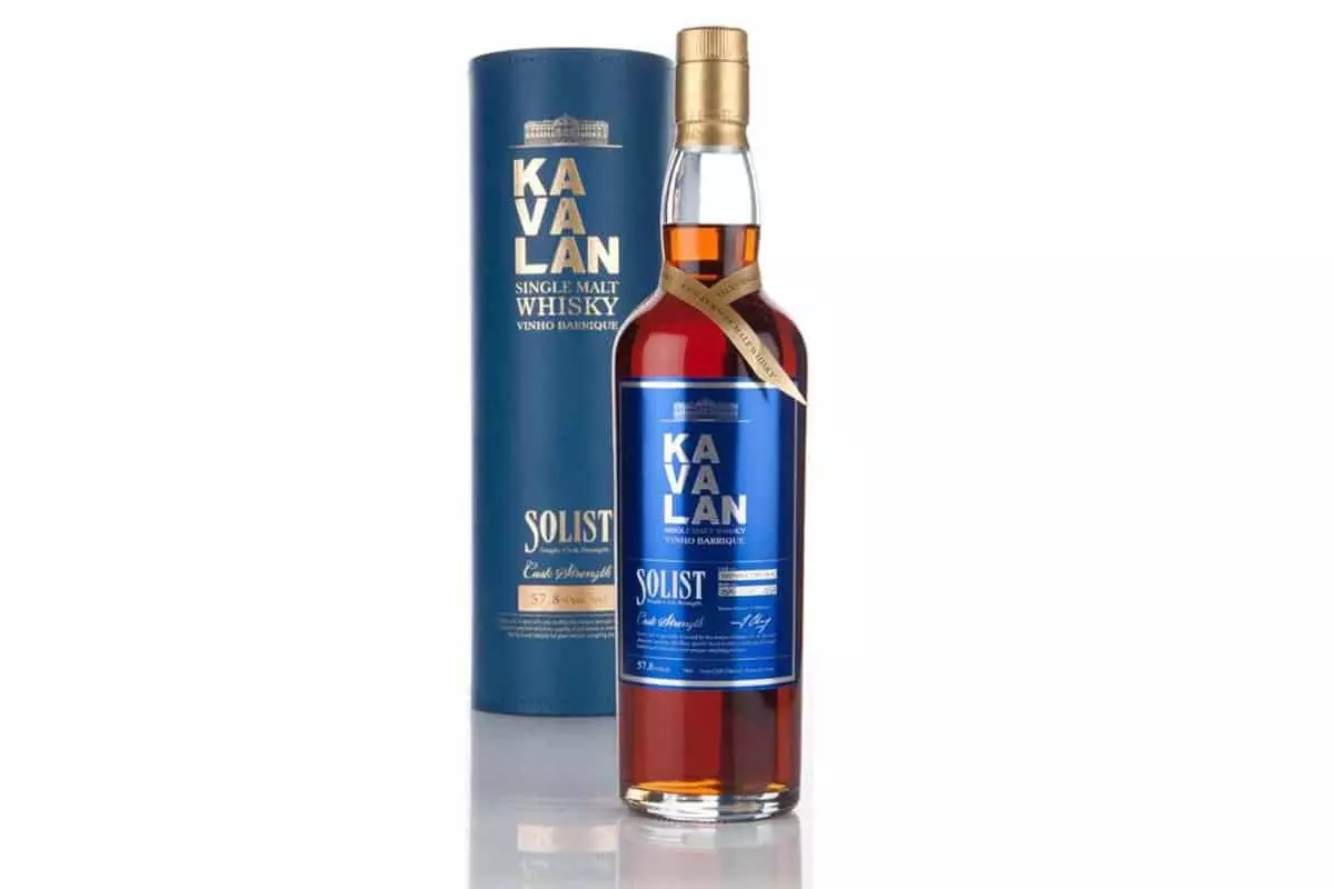 Kavalan solist vinho barrique single cask simba single malt whisky