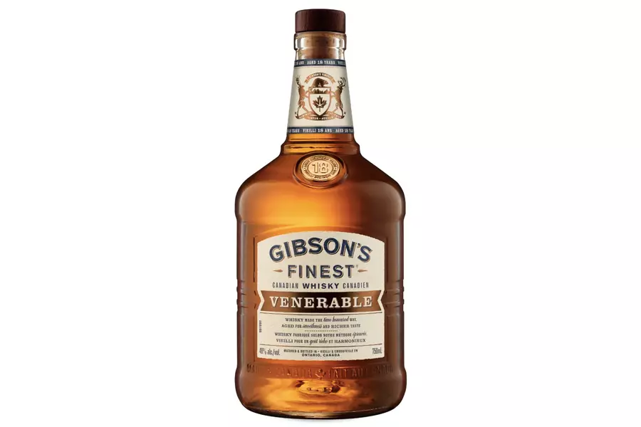 Li-Whiskeys tsa Canada tse Hloahloa - Gibson's Finest Rare ea lilemo li 18