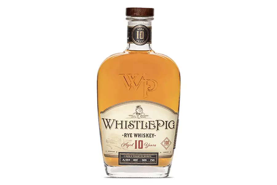 Pinakamahusay na Canadian Whisky - WhistlePig Rye 10 Taon