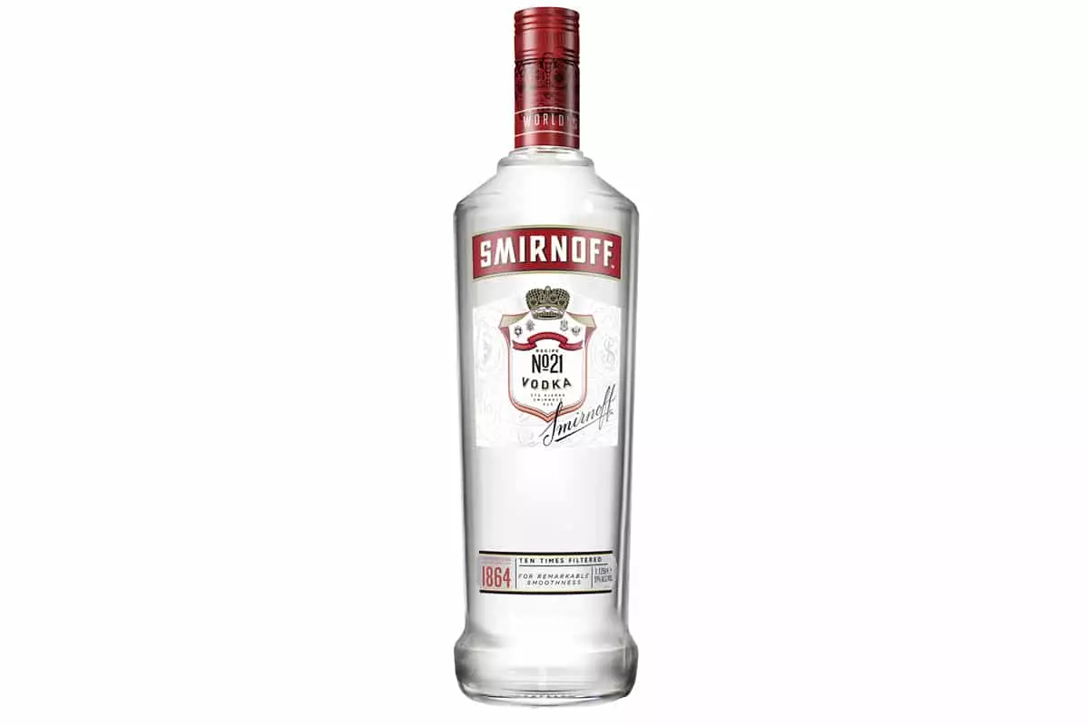 smirnoff red label vodka