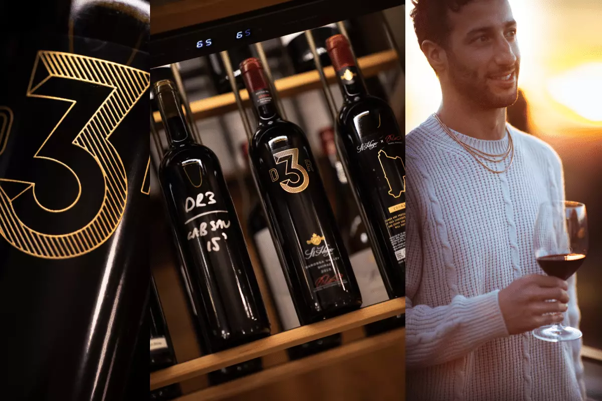 Daniel Ricciardo's New Wine 'DR3 x St Hugo' අනිවාර්යයෙන්ම සපත්තු සඳහා නොවේ 5771_1