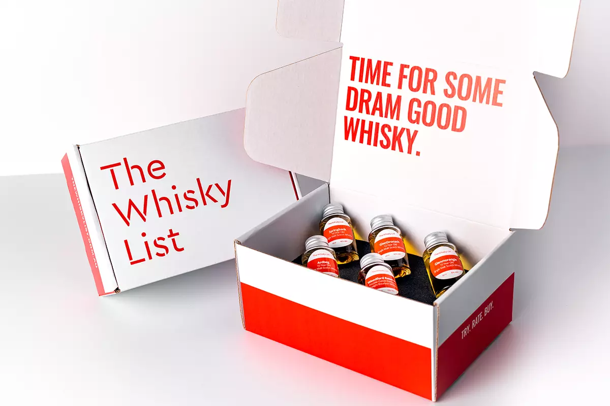 La llista de whisky