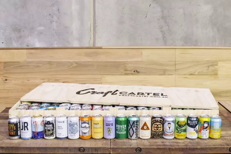 Doza 100-Beer ya Craft Cartel li Avusturalya ya herî mezin e 5820_4