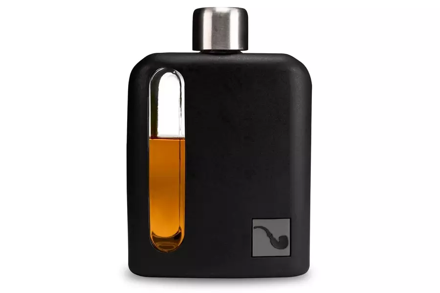 Ragproper Black Silicone + Glass Flask - 100ml