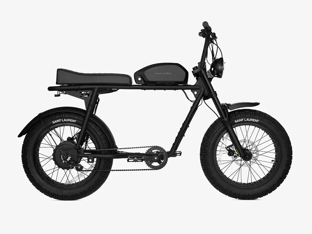 Saint Laurent's Ultra-Luxe eBike yog qhov pheej yig heev