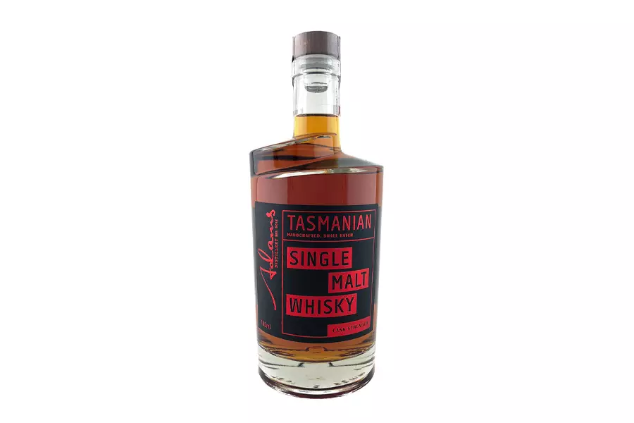 Pi bon wiski 2020 - Adams Distillery Tasmanian Single Malt Whisky Cask Strength