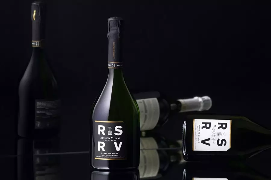 Етикетка RSRV містить чотири ексклюзивні шампанські сорти Pernod
