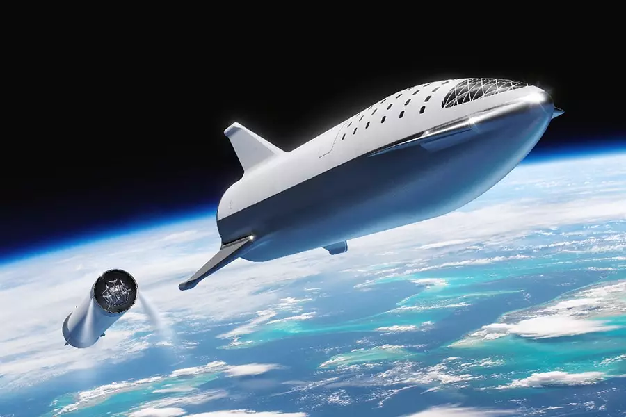 SpaceX siktar på Mars Passenger Flights 2024