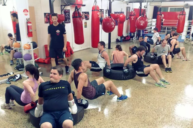 knockout fitness le boxing Forest hill