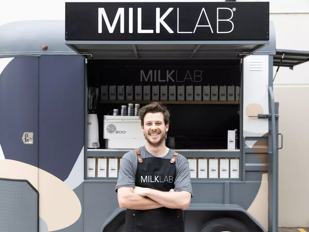 Gratis Hafermëllech Kaffi vu Milklab
