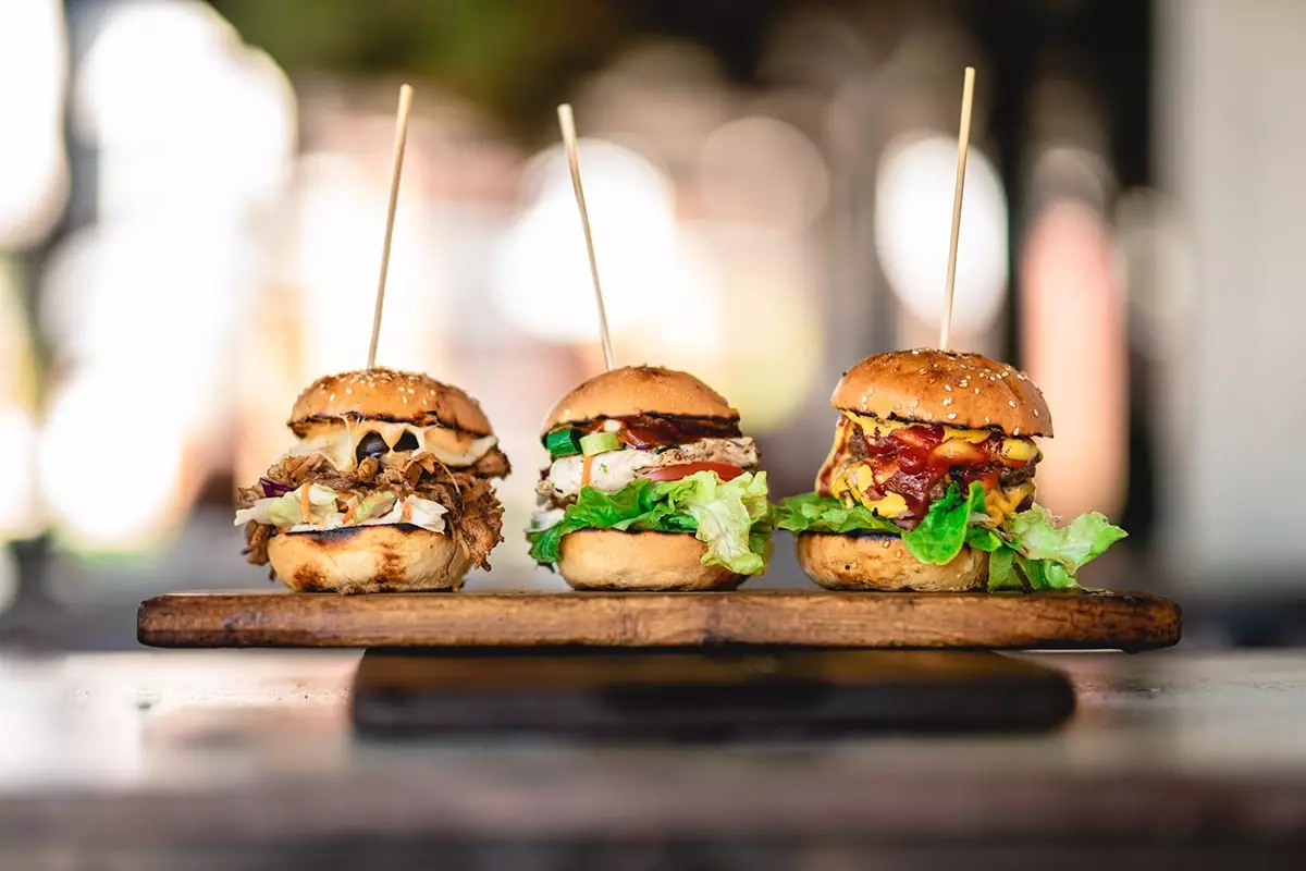 Pontos para os melhores hambúrgueres em Perth JUS Burgers