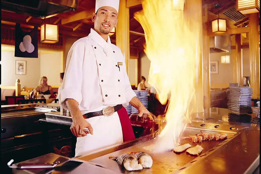 Najlepsze restauracje japońskie Restauracja Brisbane Kabuki Teppanyaki