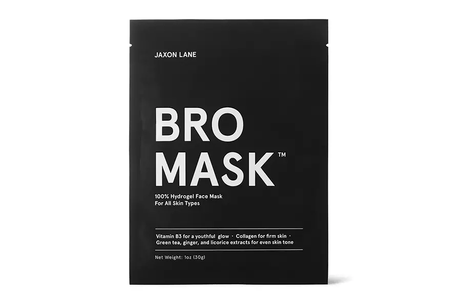 Jaxon Lane Bro Sheet Mask Sprievodca vianočnými darčekmi Groomer