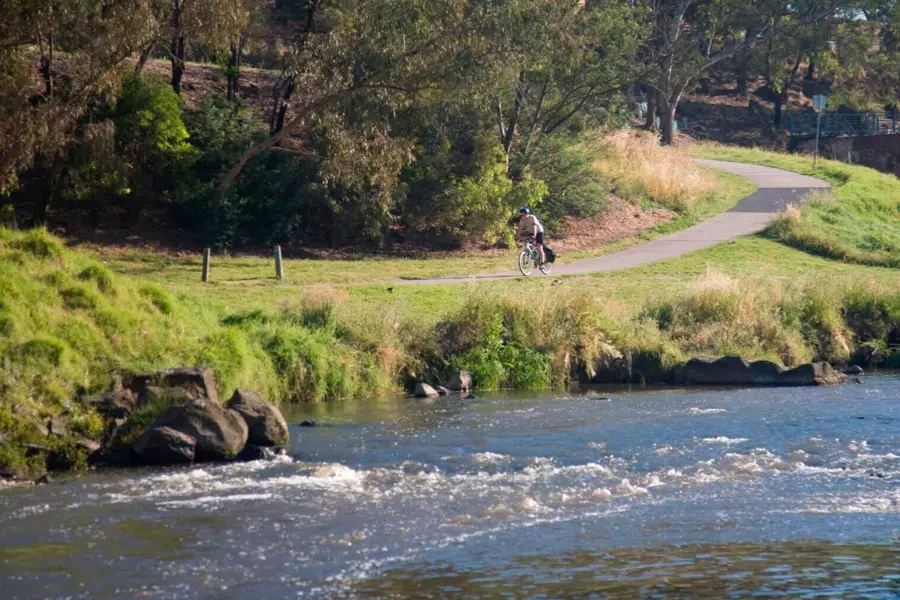 Tanggal gagasan Melbourne - Yarra Walungan Trail