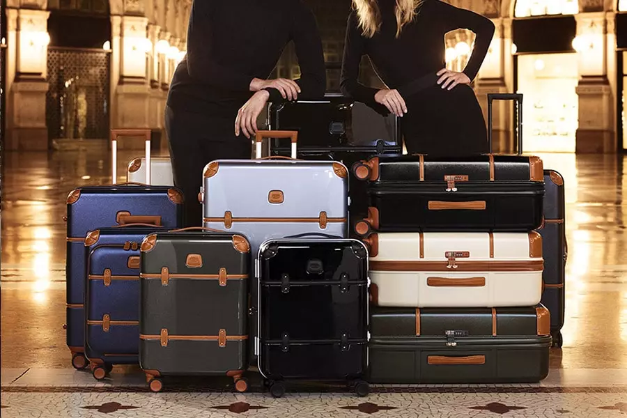 kolekcija modelov bric's različnih kovčkov in ročne prtljage