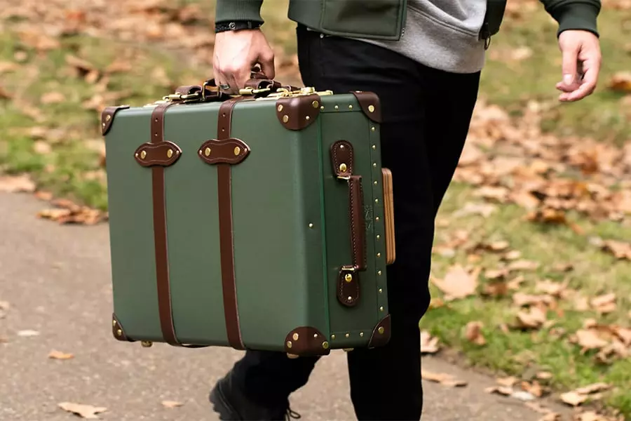 globe trotter луксозен куфар със здрава дръжка
