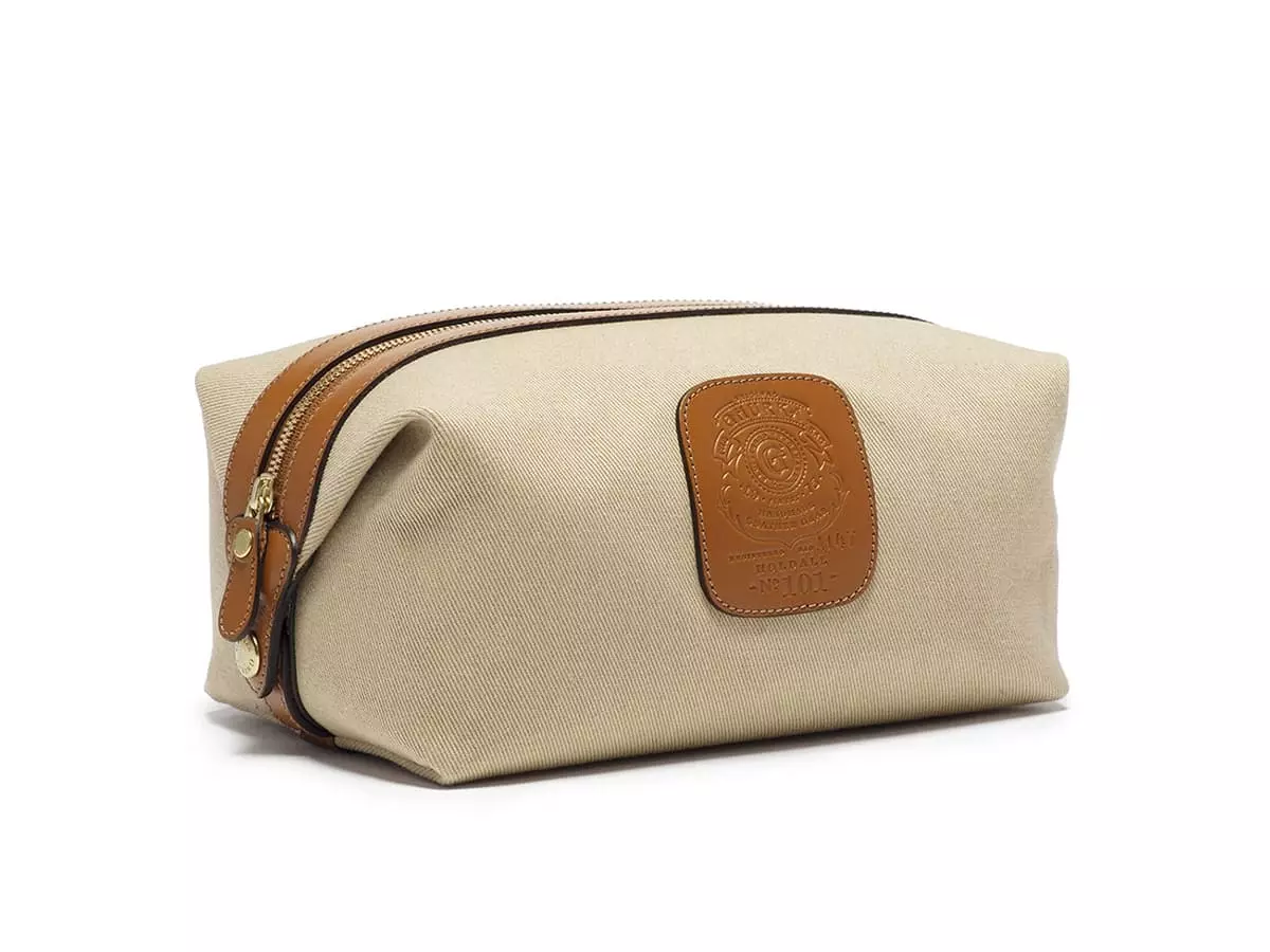 Holdall No. 101 Twill Travel Toiletry Bag ukusuka Ghurka