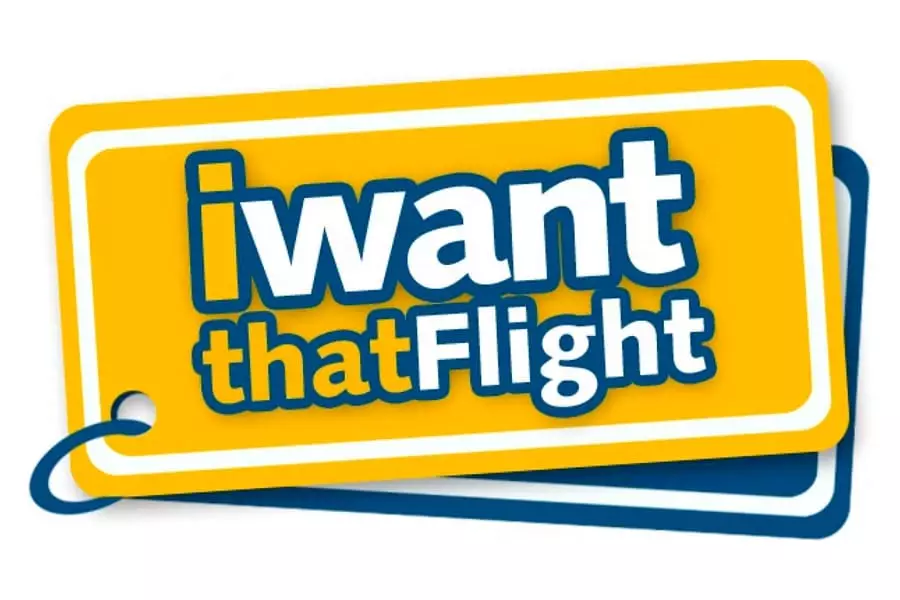 Logotip I Want That Flight