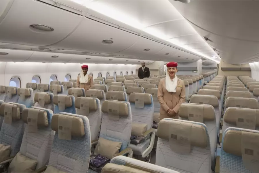Emirates Ṣiṣayẹwo Luxe Tuntun A380 Igbesoke Aje Ere 6949_1