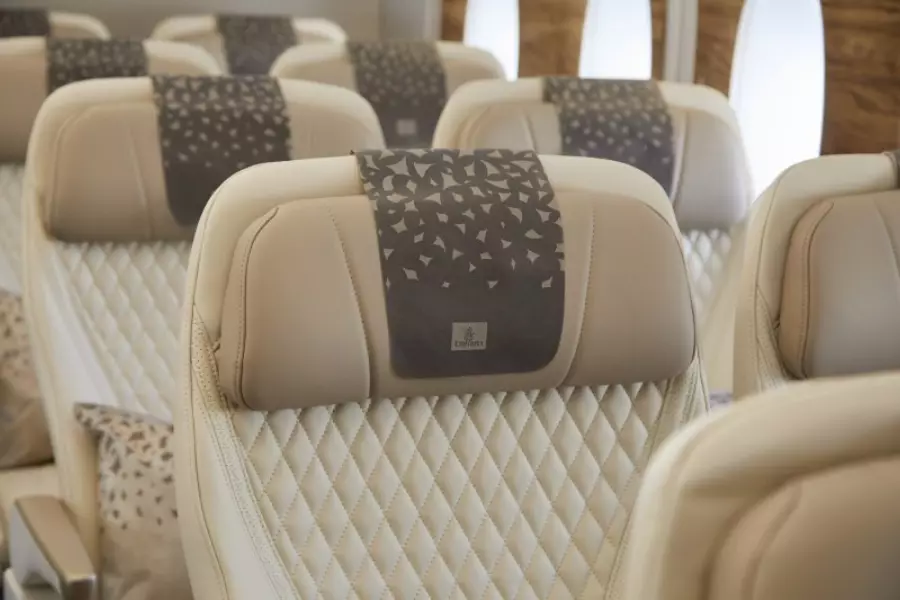 Emirates presenterar en lyxig ny A380 Premium Economy Upgrade 6949_7