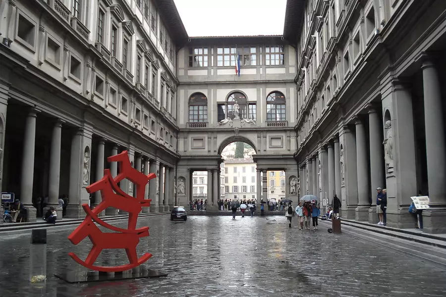 Lawatan Muzium Maya - Galeri Uffizi, Florence