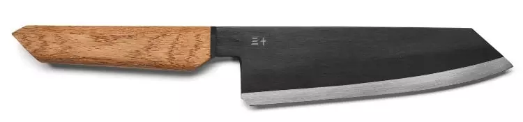 ښکلي جاپاني لاسي جوړ شوي هینوکي شیف چاقو