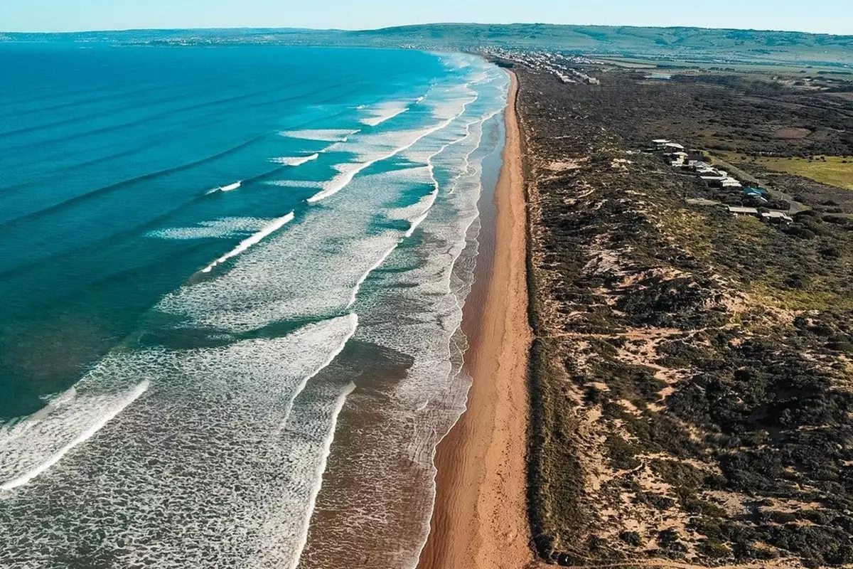 Beste Adelaide-strender for svømming, surfing og snorkling Goolwa-stranden
