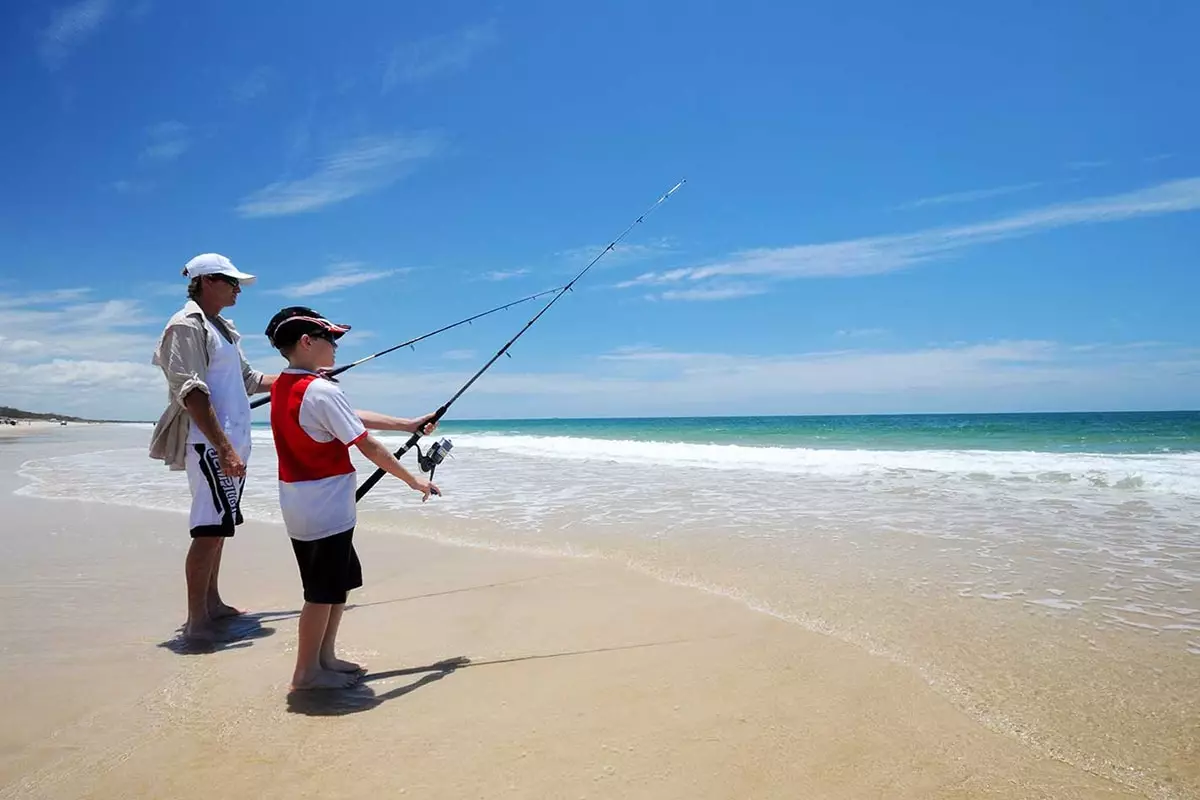 Cele mai bune locuri de pescuit din Brisbane Bribie Island