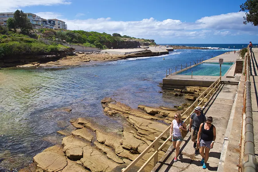 Bêste strannen yn Sydney Clovelly