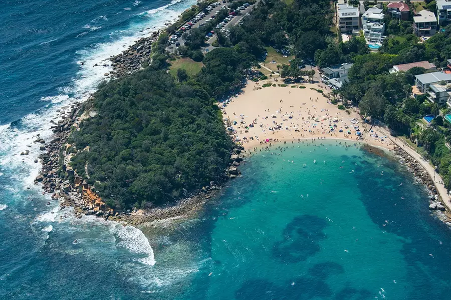 Bêste strannen yn Sydney Shelly Beach