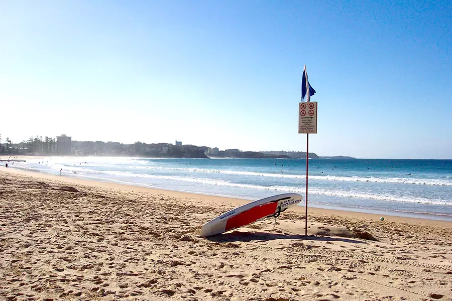 Bêste strannen yn Sydney Manly Beach