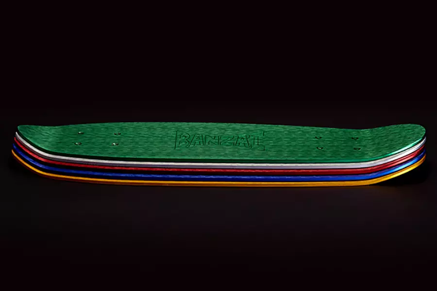 Banzai Skateboard variazioni di colore